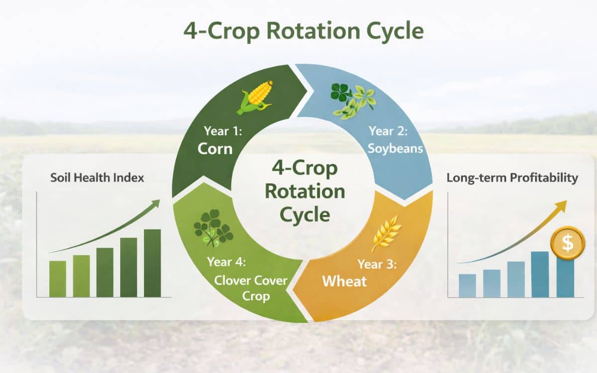 Proven Crop Rotation System: 22% Yield Boost & Cost Cuts